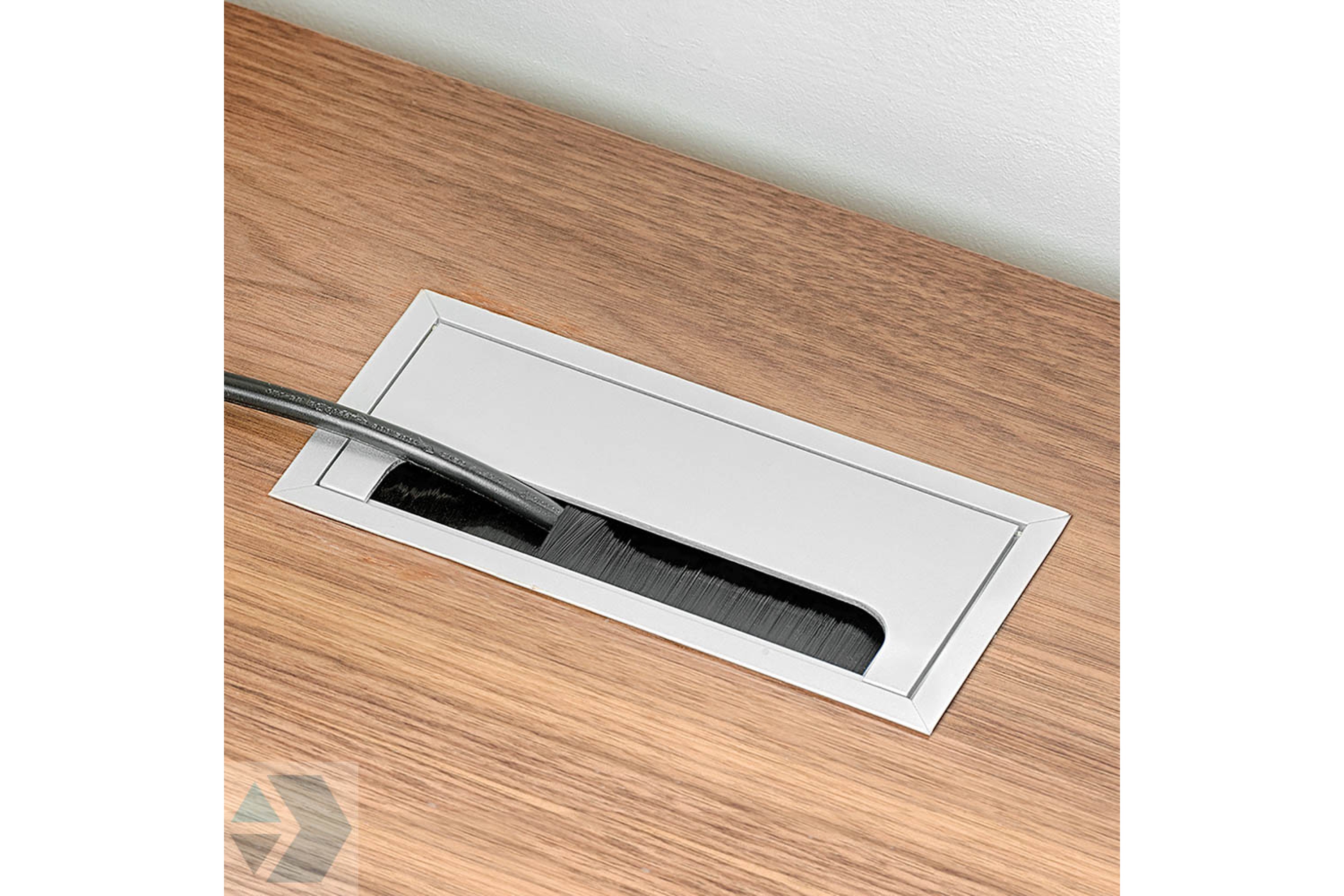 Kabeldoorvoer rechthoekig - KDV8100 kopen? - Kastaccessoires.nl