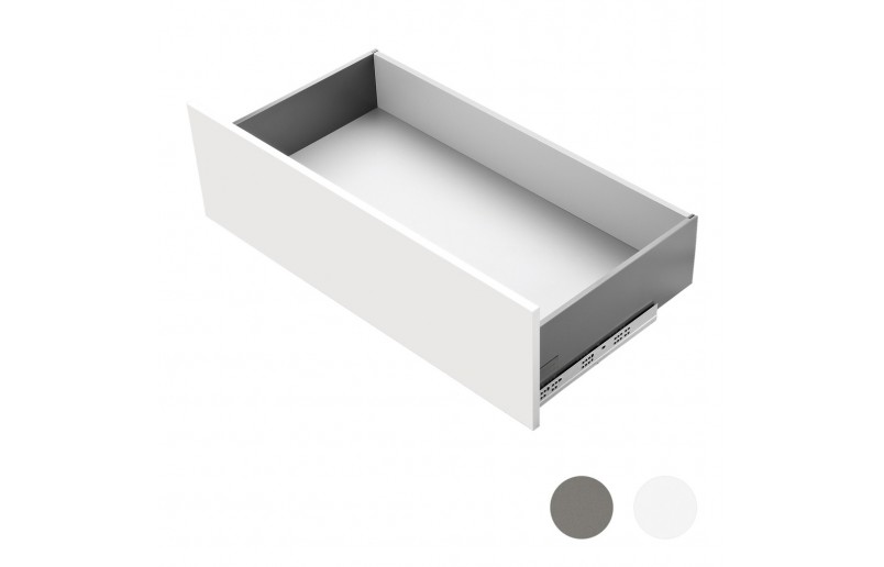 Slimbox ladenset 170 mm hoog antraciet - SLB170 - Kastaccessoires.nl