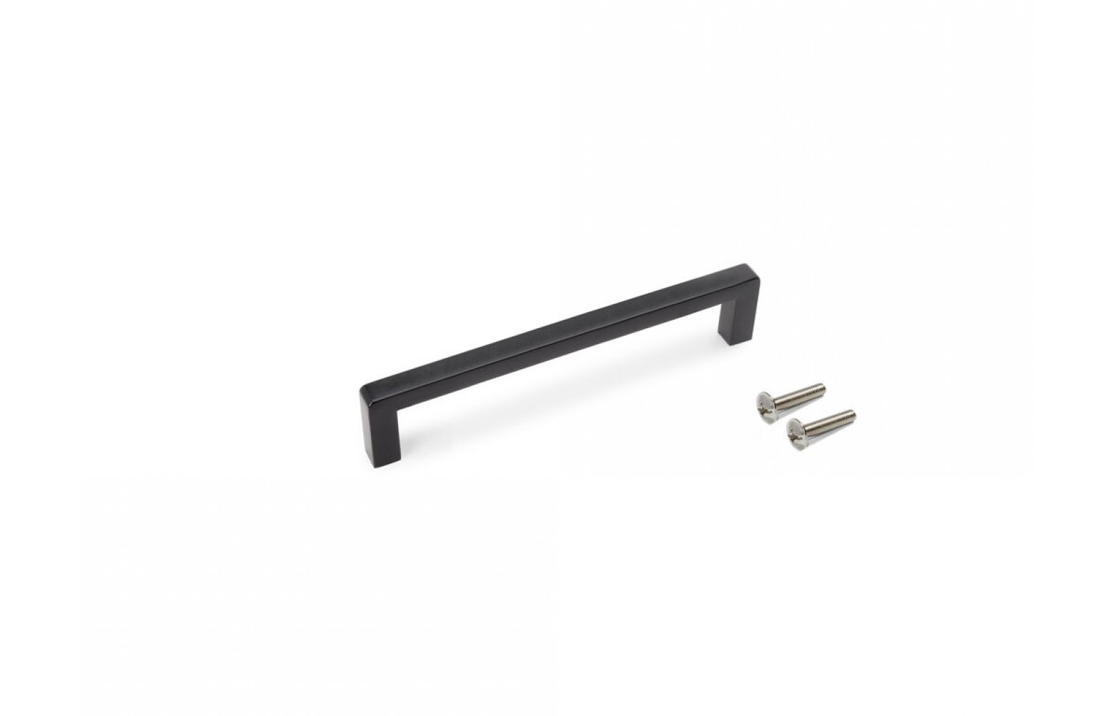 Greep Turin zwart 128 mm - GRE4850 - Kastaccessoires.nl