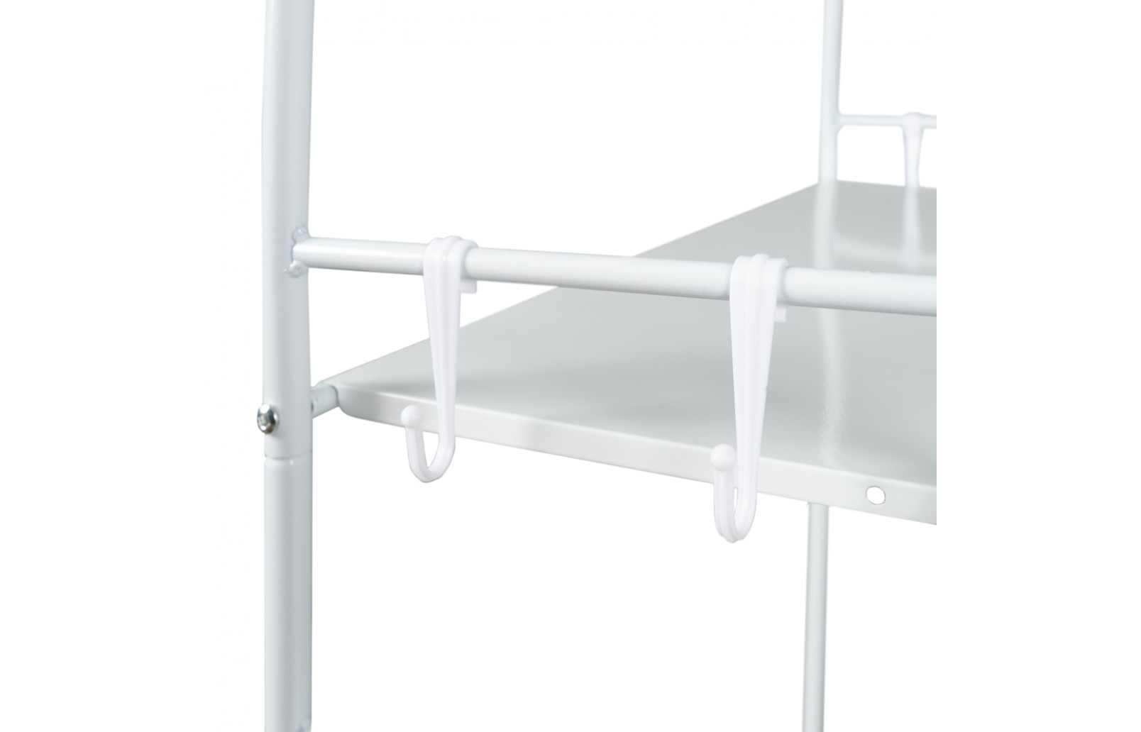 Wasmachine - toilet opbergrek luxe wit - LG930WMW - Kastaccessoires.nl