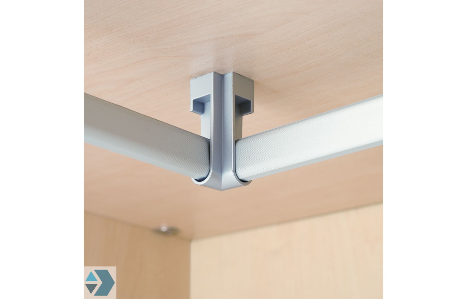 kastbuis roede hoekhouder - KBH3225H kopen? - Kastaccessoires.nl
