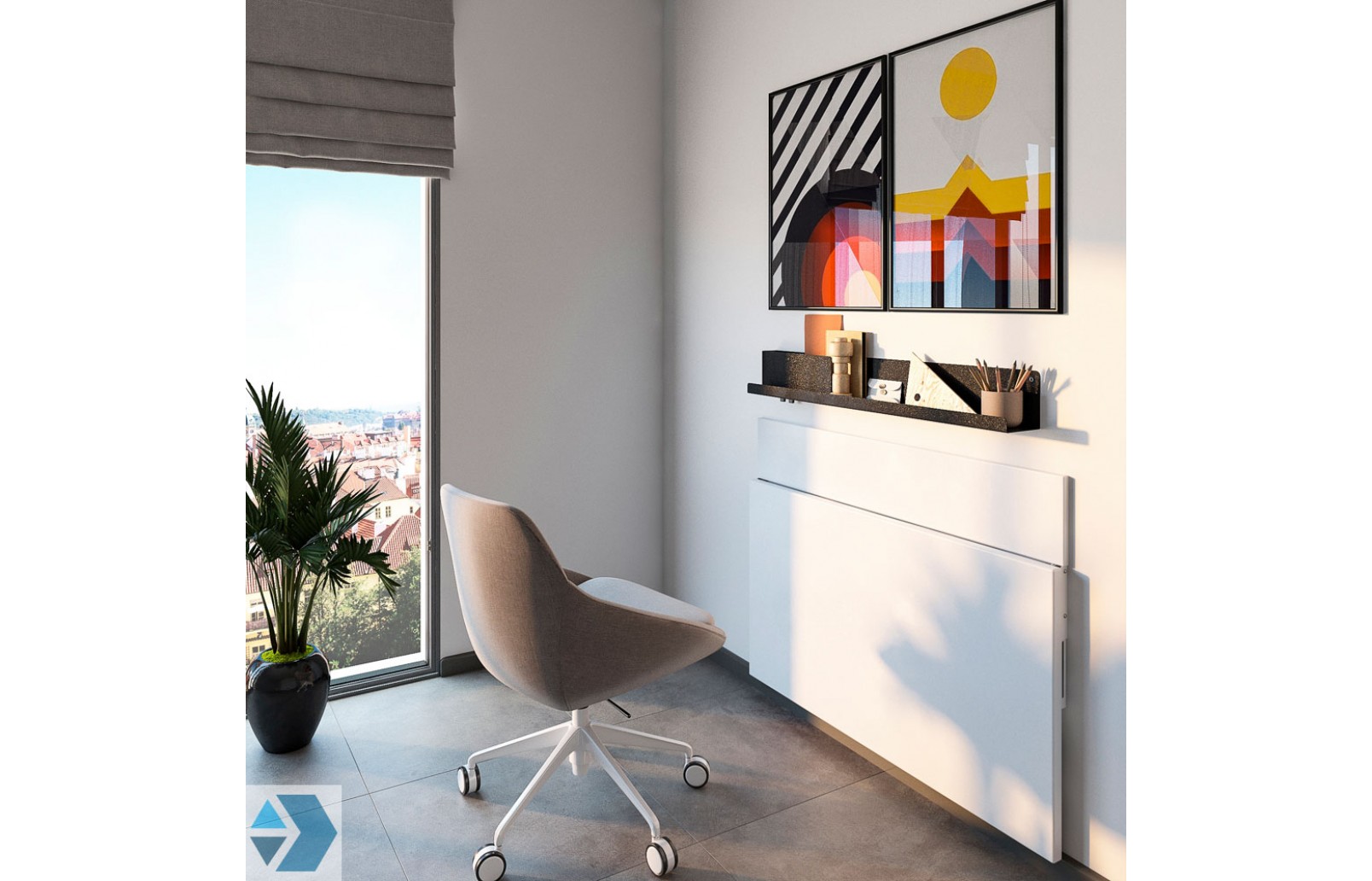 Plankdrager neerklapbaar 300 mm - Kastaccessoires.nl